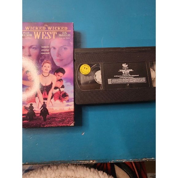 Media | The Wicked Wicked West Vhs Video Brenda Fricker Kelly Mcgillis 1997 Rated R | Poshmark